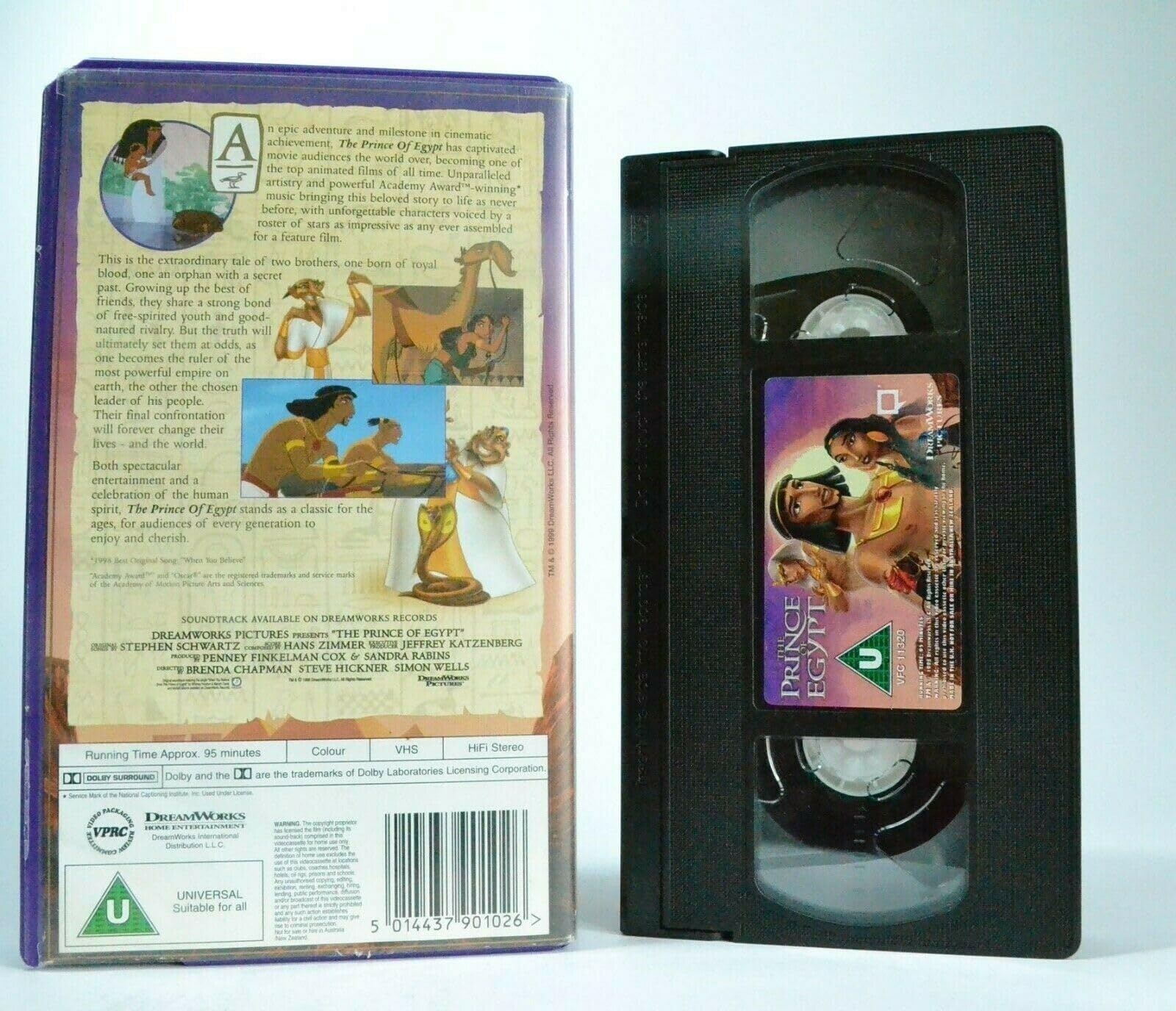 The Prince of Egypt [VHS]