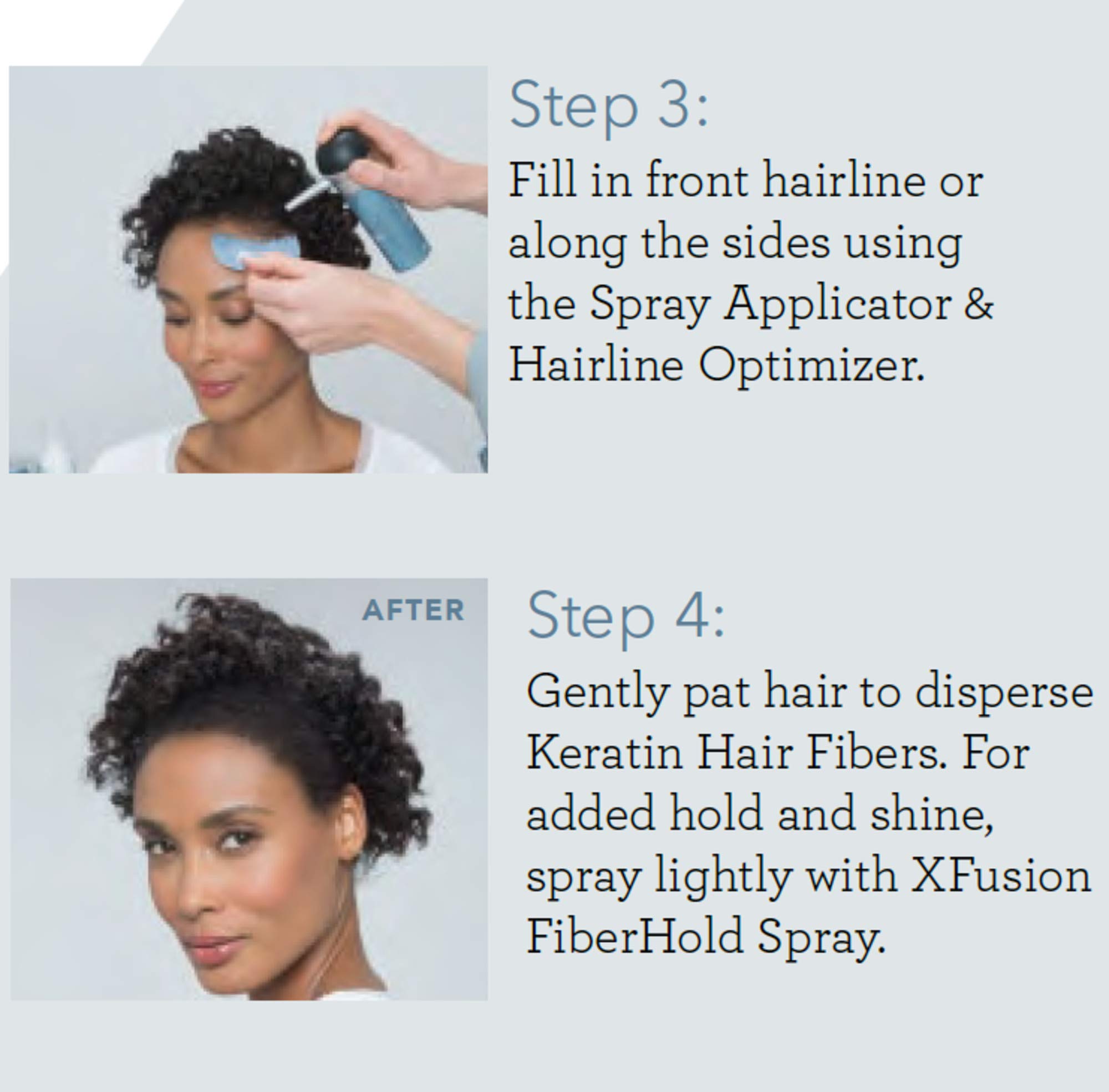 XFusion Keratin Hair Fibers - Medium Brown (3g Travel Size)