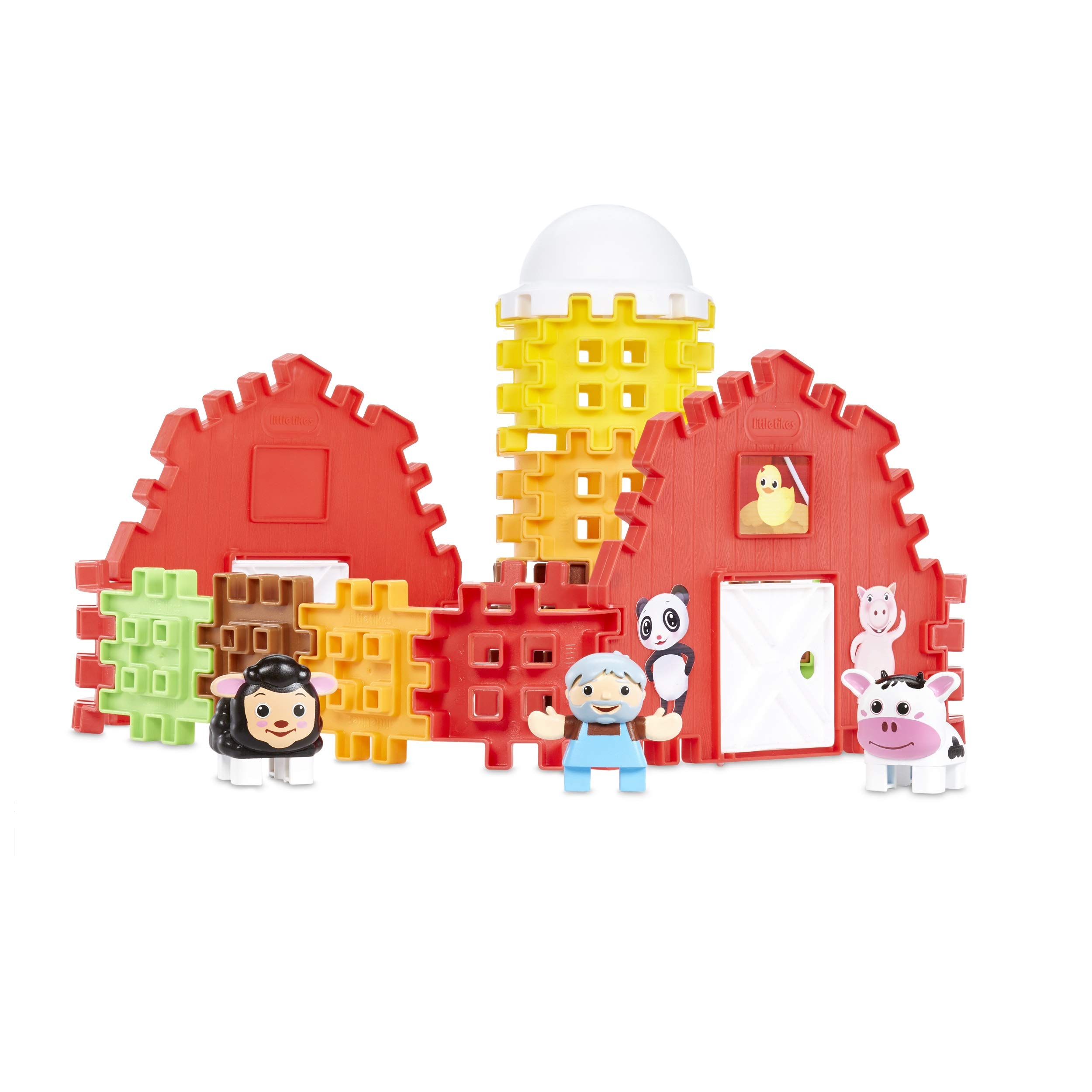 Little Tikes Little Baby Bum Old Macdonald's Farm Blocks Official Building Blocks, Multicolor