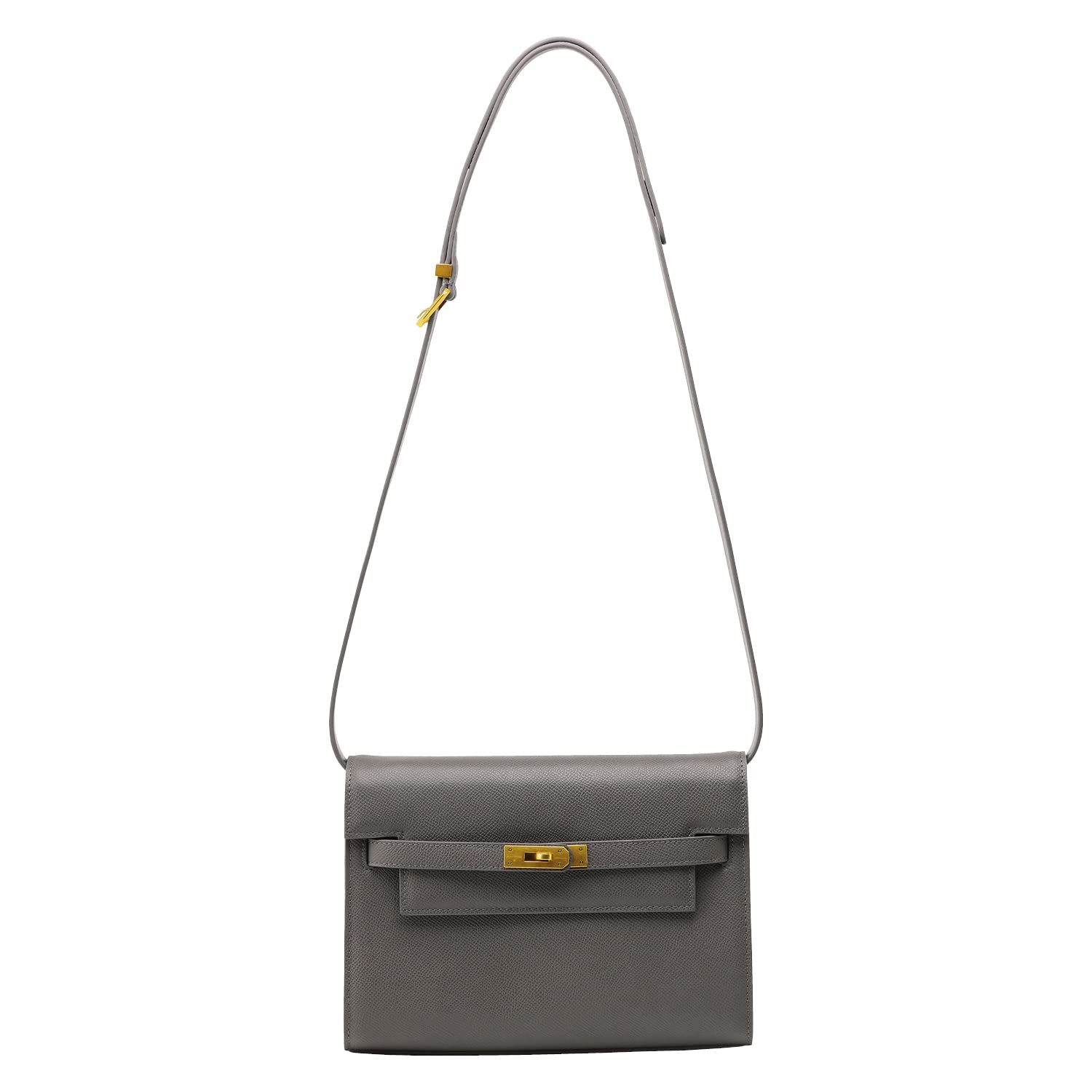 C.Paravano Women's Leather Handbag (Grey) - Elegant Clutch Tote for Everyday Use, Work, Parties, Casual Outings
