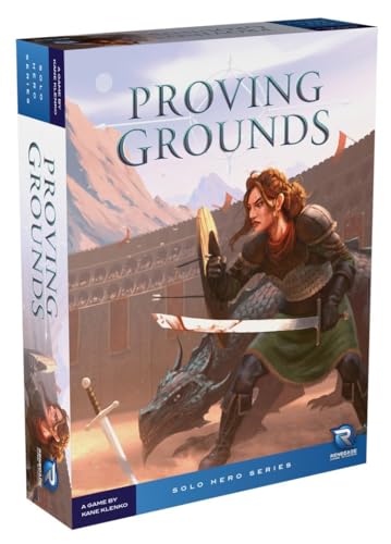 Renegade Game Studios Proving Grounds Solo Hero Series Ages 10+ Defeat Your Foes in 30-40 Minutes in Real Time Rounds
