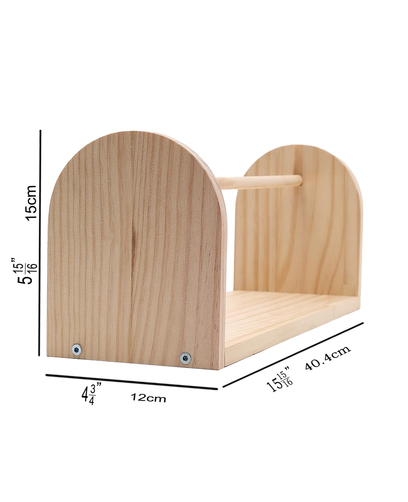 Fashion lab Wooden Spools Holder for Thread Rack Spools Organizer for Multi spools Thread Stand, 1 count (pack of 1)