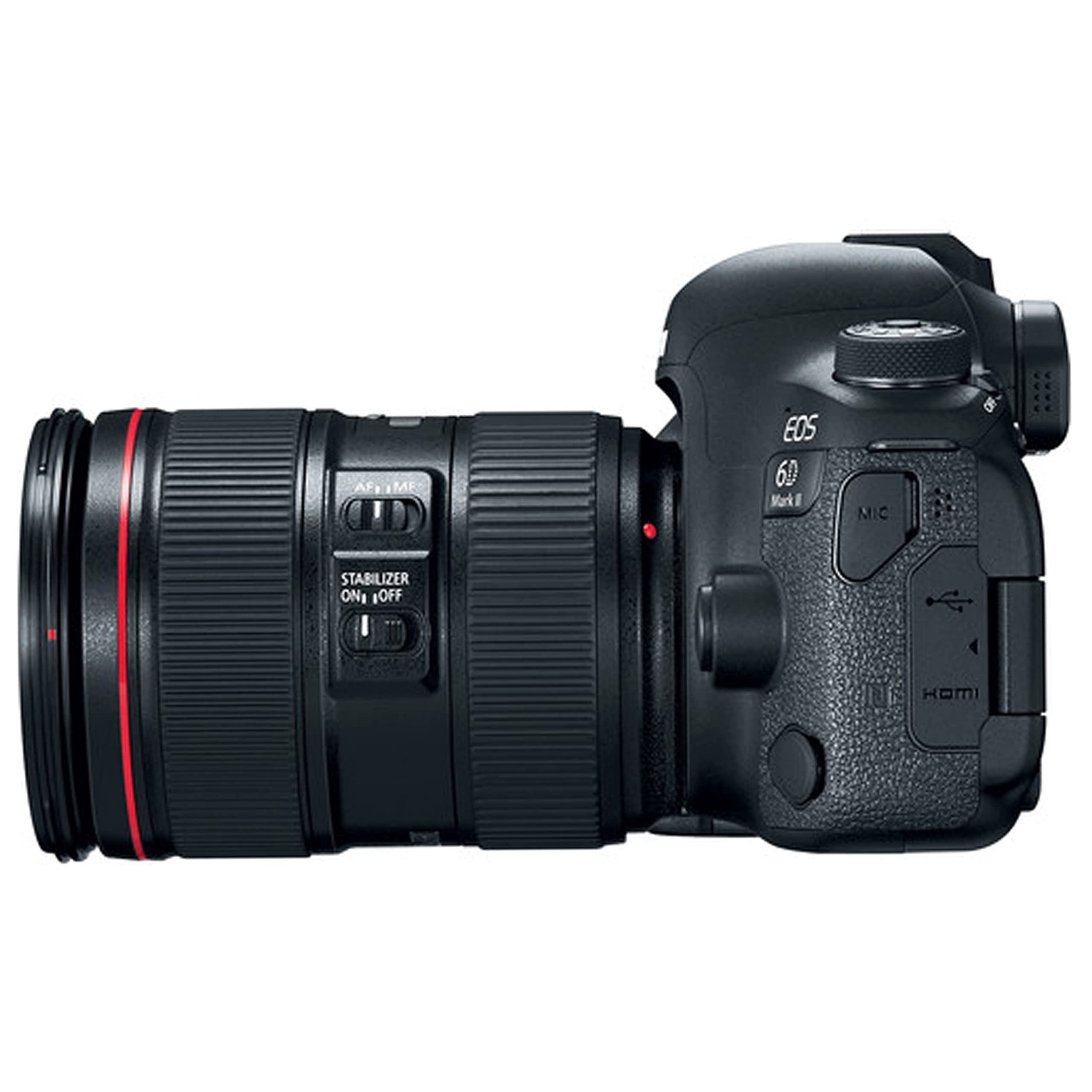 Canon EOS 6D Mark II DSLR Camera w/EF 24-105MM F/4 L is II USM Zoom Lens + 128GB Memory + Case + Tripod + Filters (34pc Bundle) (Renewed)