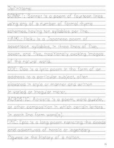 Print Handwriting Workbook for Teens: Improve your printing handwriting & practice print penmanship workbook for teens and tweens