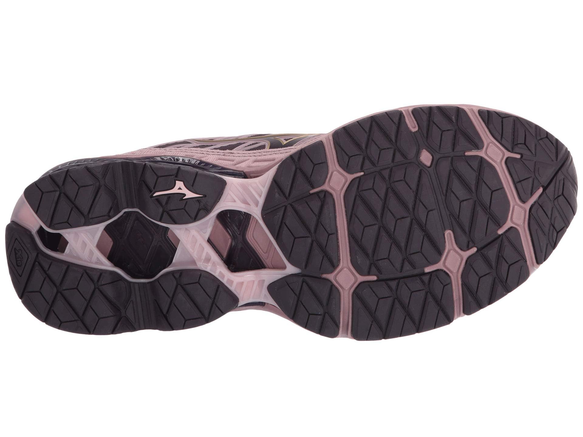Mizuno Women's Wave Creation 20, Woodrose/Plum Perfect, 9
