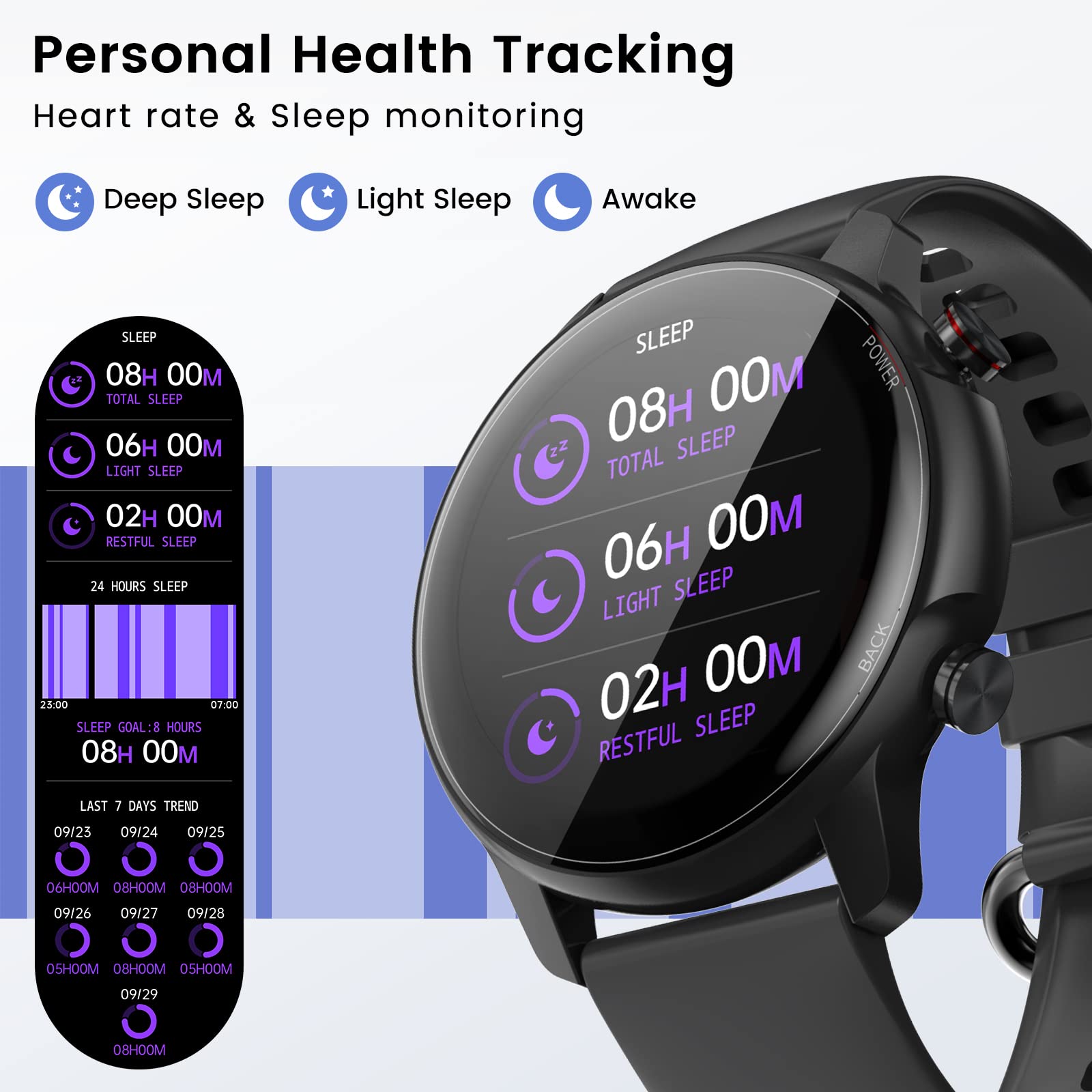 KOSPET Smart Watch Magic 4+Tank M1-Black