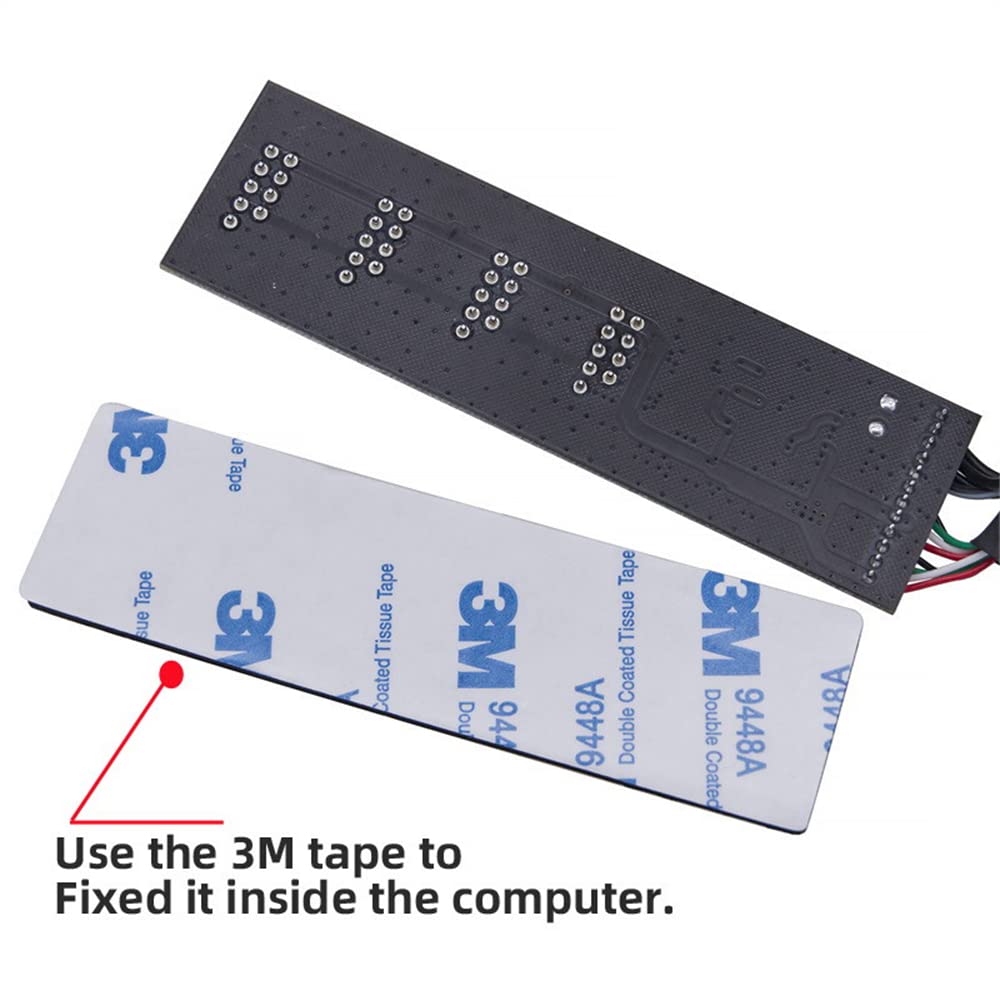 cablecc USB 2.0 9pin 10pin Header 1 to 4 Female Splitter Extension Cable HUB with IDE 5V Power Connector Adapter Port Multilier