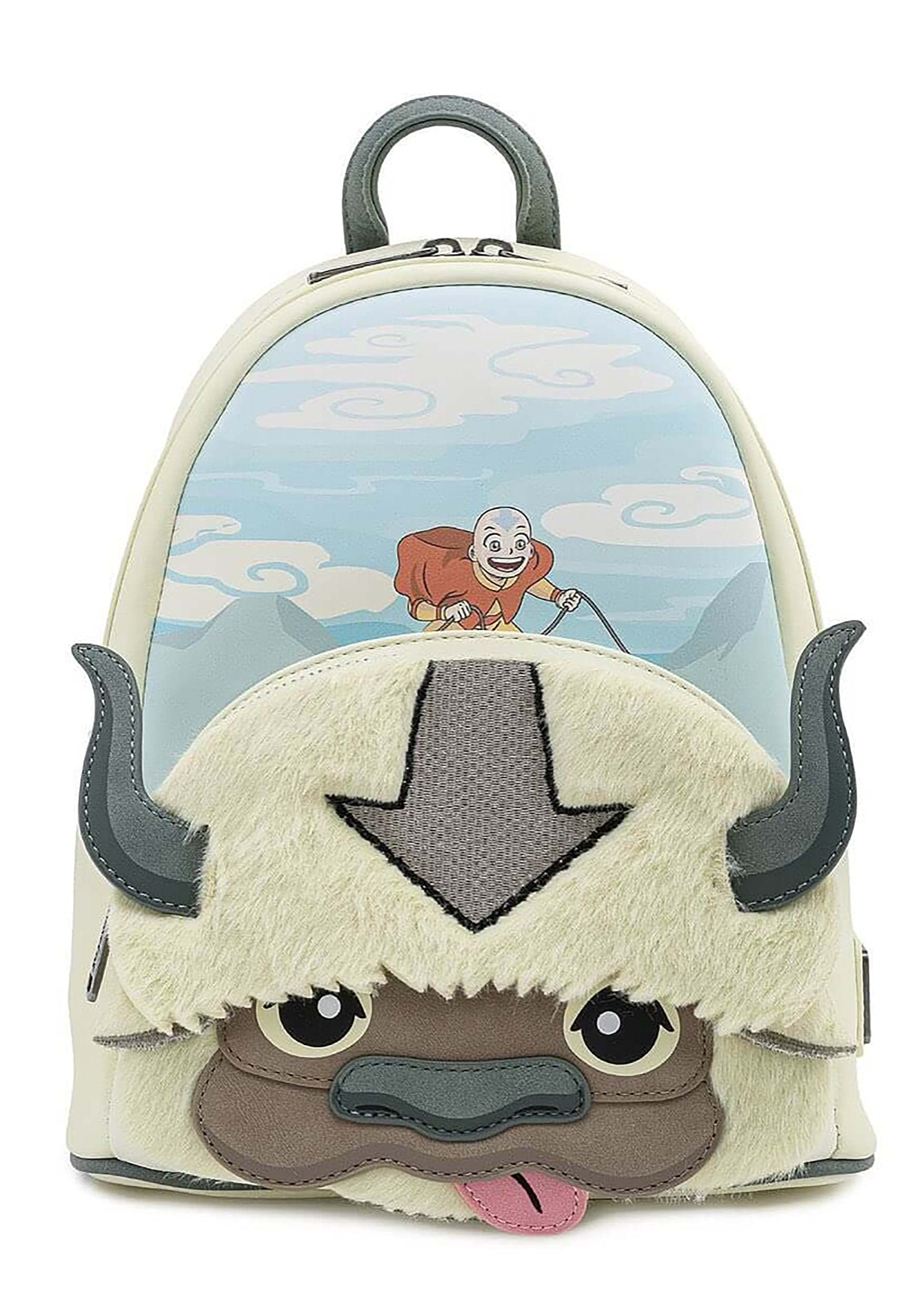 Loungefly Nickelodeon Avatar Aang Appa Cosplay Womens Double Strap Shoulder Bag Purse