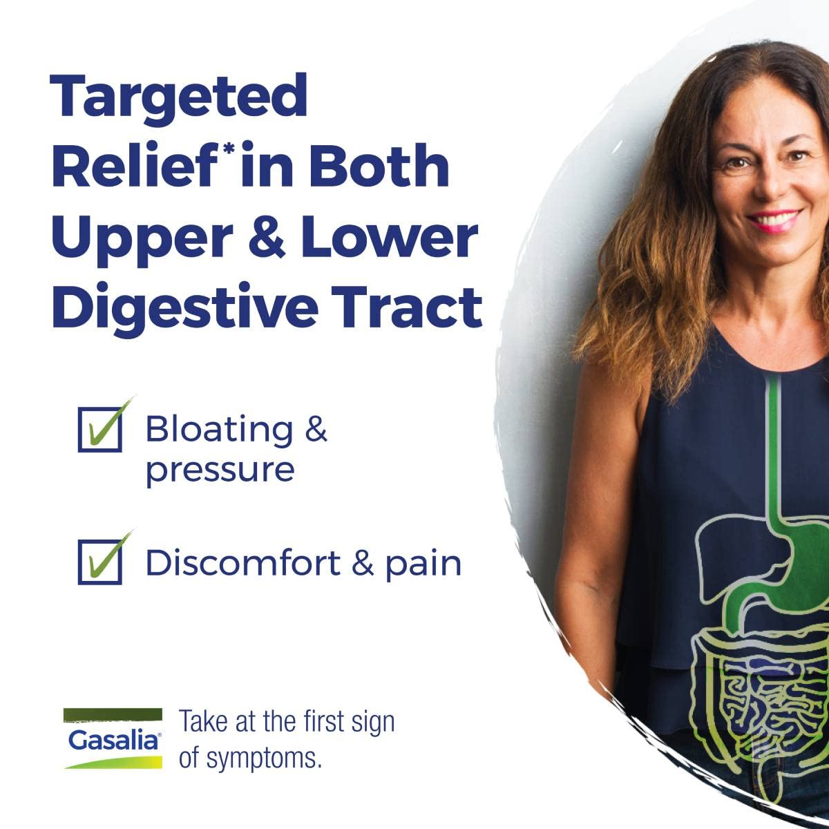 Boiron Gasalia Tablets for Relief from Gas Pressure, Abdominal Pain, Bloating, and Discomfort - 120 Count (2 Pack 60)