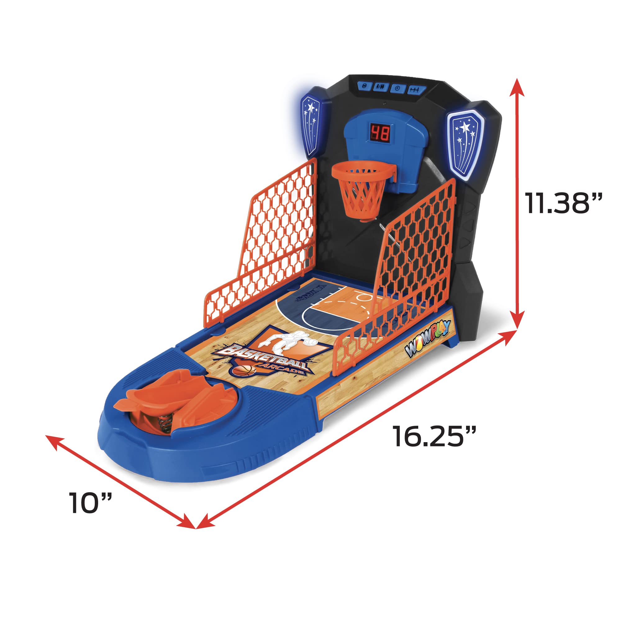 NKOK WowPlay Electronics Basketball Arcade,Multi