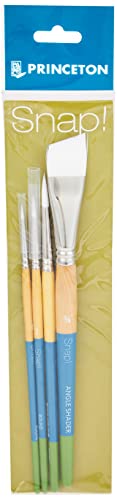 Princeton Snap Paintbrush Set, White