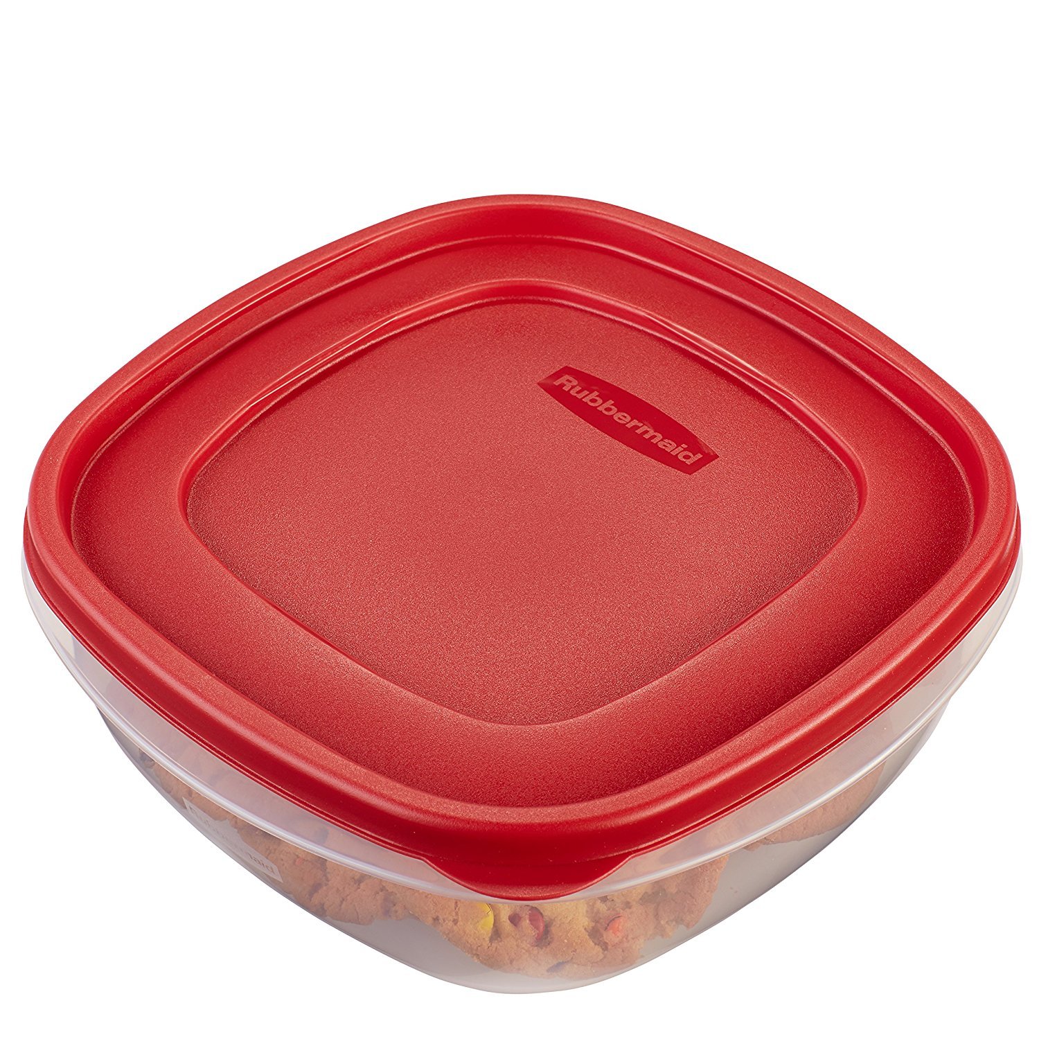 Rubbermaid Storage Containers, 10-Piece, Red, Clear