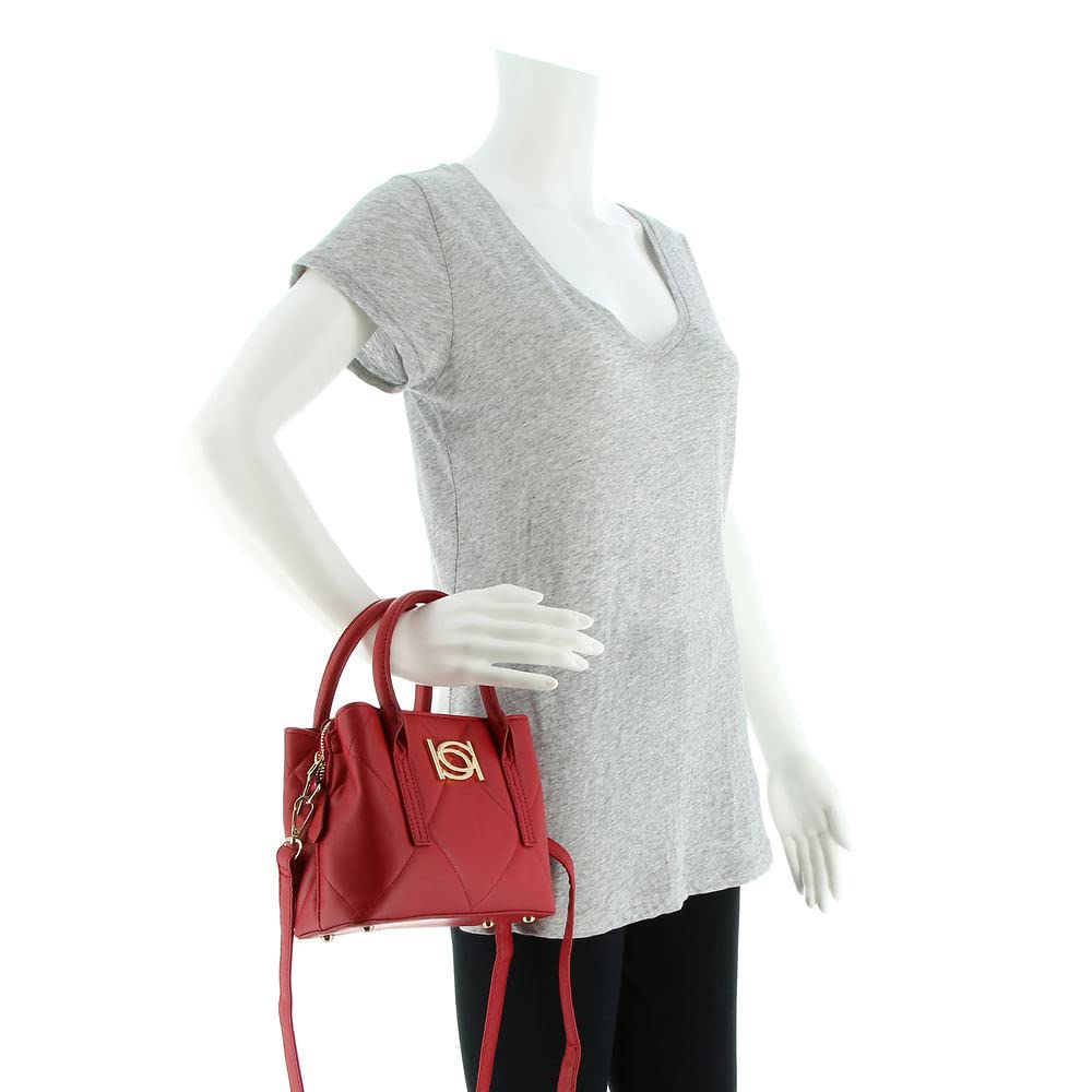 bebe Gio Small Satchel Red