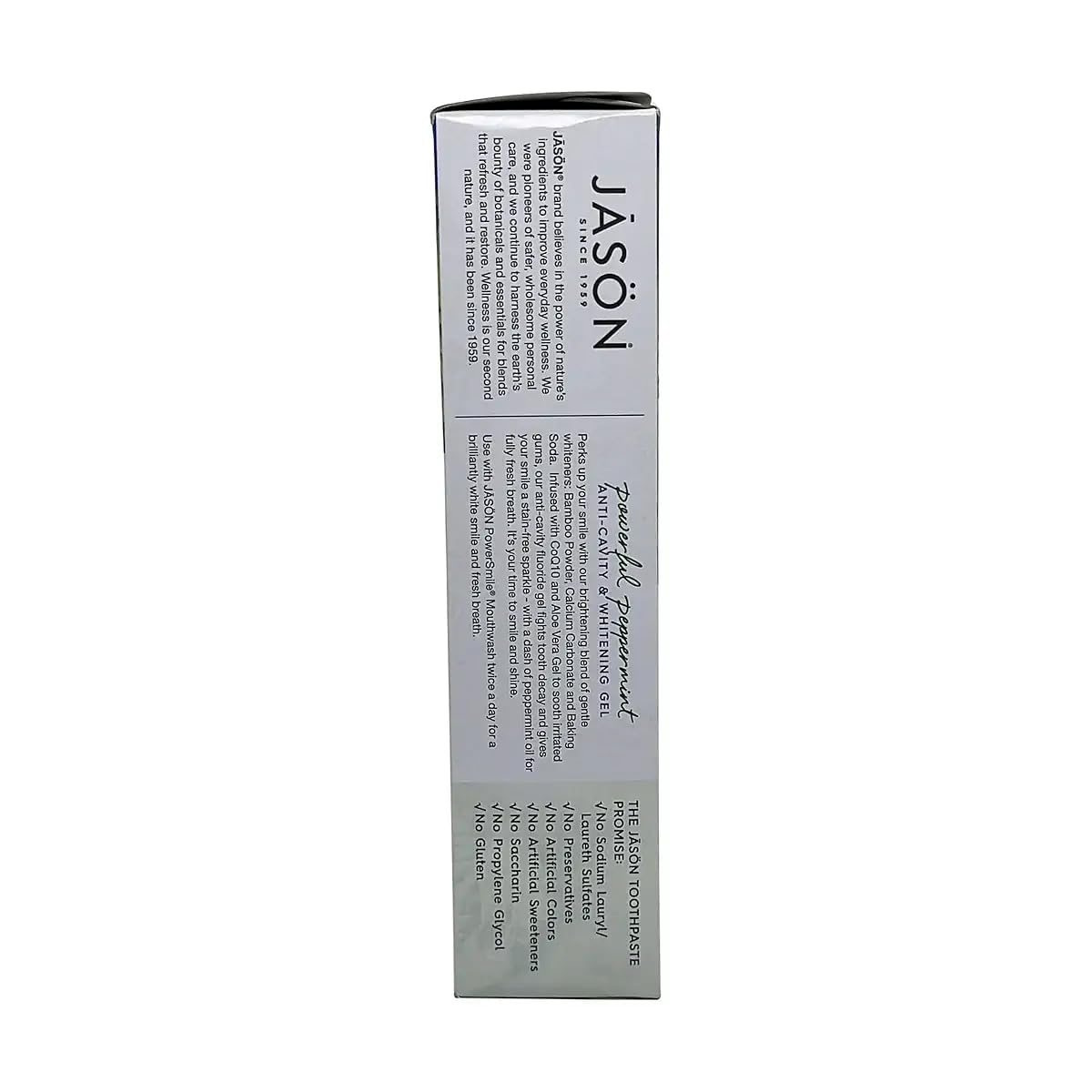 Toothpaste Power Smile + CoQ10 6 OZ,Pack of 2
