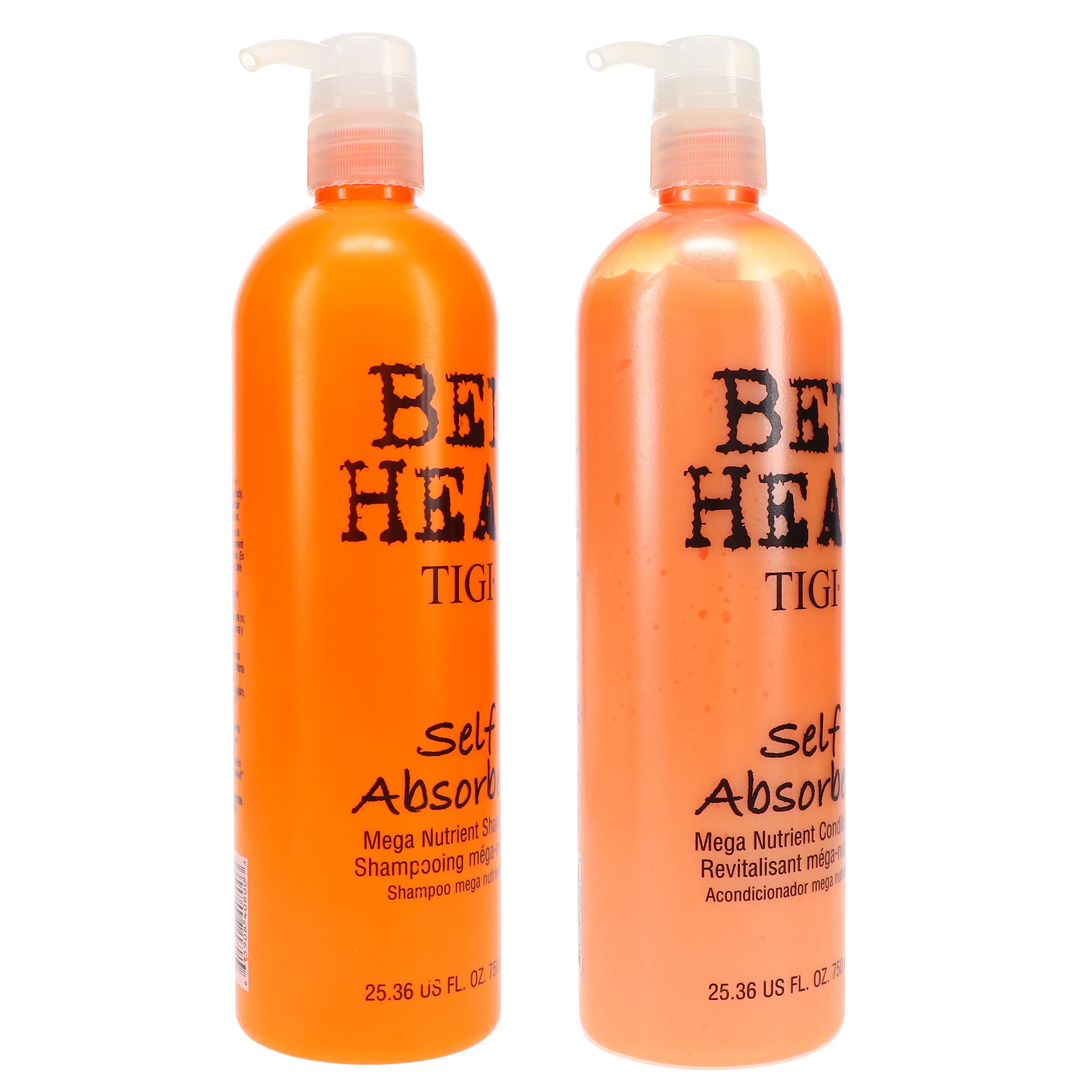 Bed Head Self Absorbed Shampoo and Conditioner Duo 25.36oz/750ml