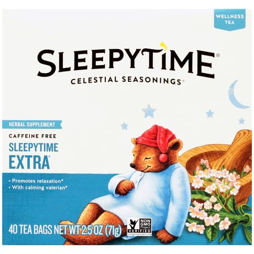 Celestial Seasonings Herbal Tea Sleepytime Extra, 40 ct