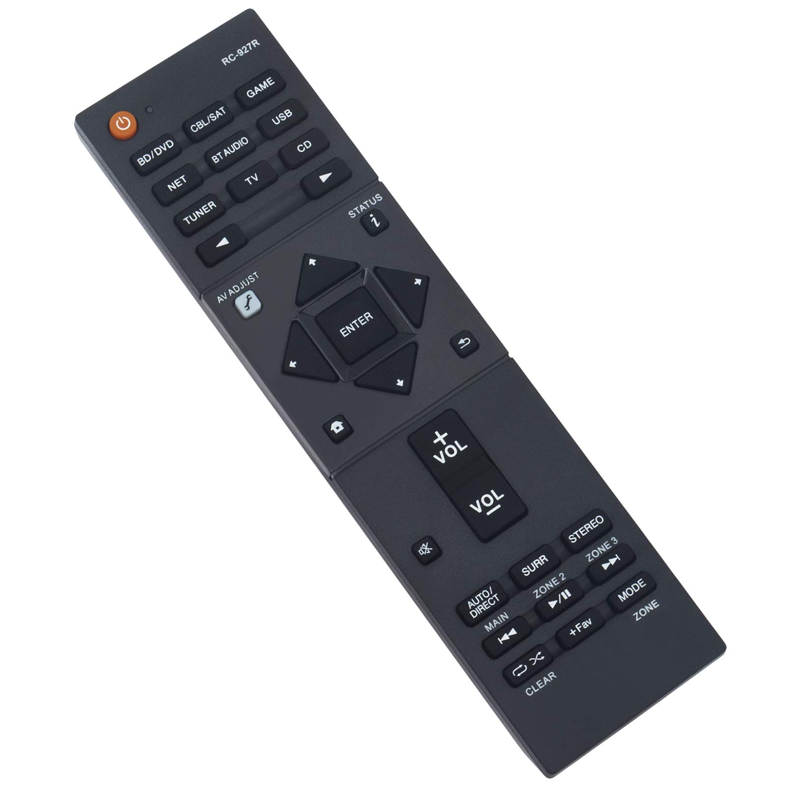 RC-927R Sub RC-914R Replacement Remote Fit for Pioneer AV Receiver SC-LX701 SC-LX801 SC-LX901 VSX-LX101 SC-LX501 SC-LX502 VSX-1131 VSX-831 VSX-LX301