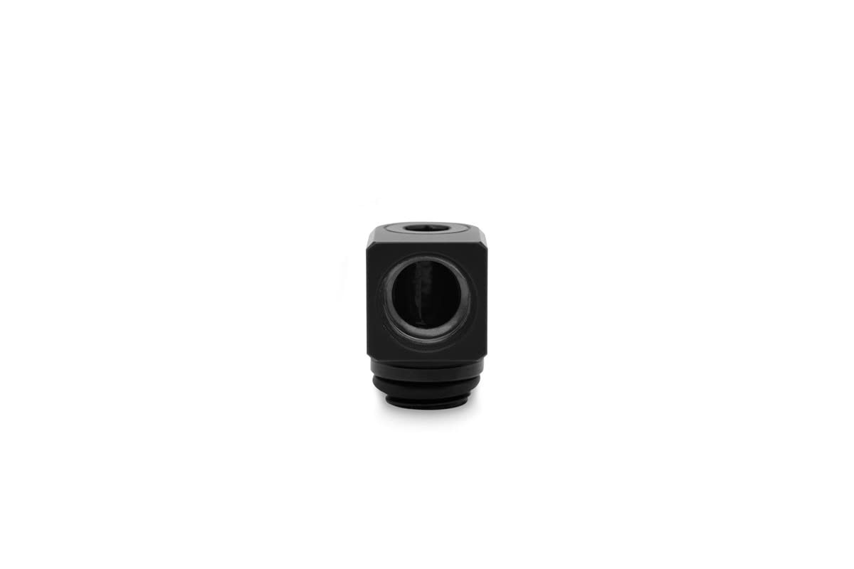 EKWB EK-Quantum Torque Micro Rotary 90 Degree Angled Fitting, Black