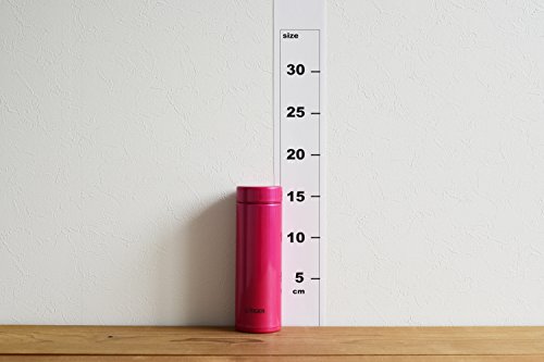 Tiger Water Bottle 300ml Stainless Mini Bottle Sahara Mug Lightweight MUJURYOKU Passion Pink MMP-G031-PA
