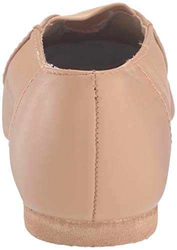 Bloch Women's Super Jazz Dance Shoe S0401L Ballet Flat, Tan, 7.5