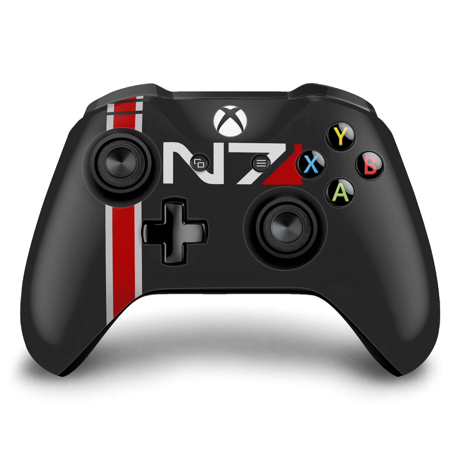 Head Case Designs Officially Licensed EA Bioware Mass Effect N7 Logo Graphics Vinyl Sticker Gaming Skin Decal Cover Compatible With Xbox One S/X Controller