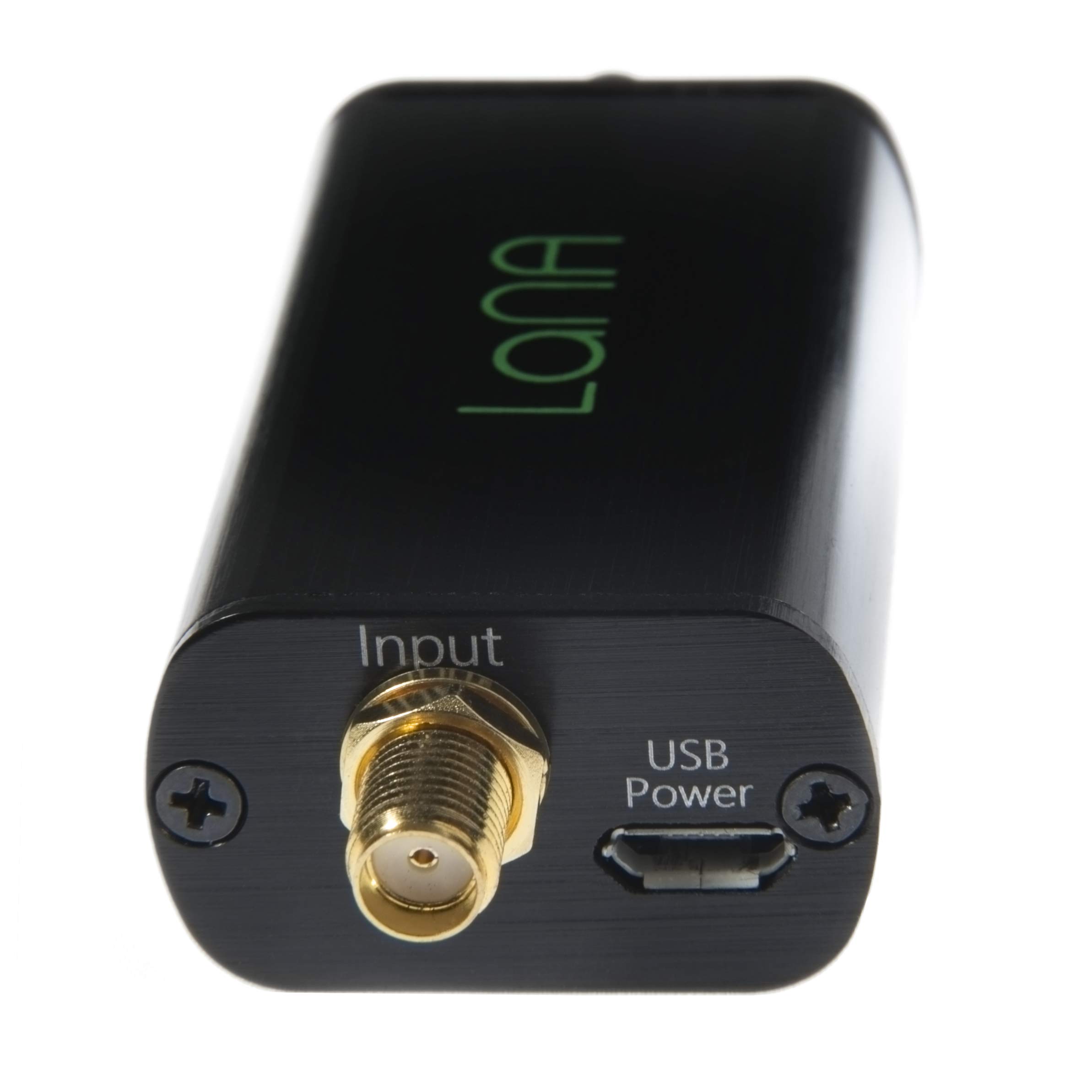 Nooelec Lana - Ultra Low-Noise Amplifier (LNA) Module for RF & Software Defined Radio (SDR) with Enclosure & Accessories. Wideband 20MHz-4000MHz Frequency Capability with Bias Tee & USB Power Options