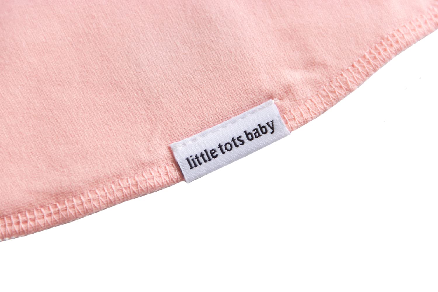 Burp Cloths Baby Burp Set, Burping Cloth Newborn Towel for Newborns Boys Girls 4 Pack 19.68x9.45in (Pink)