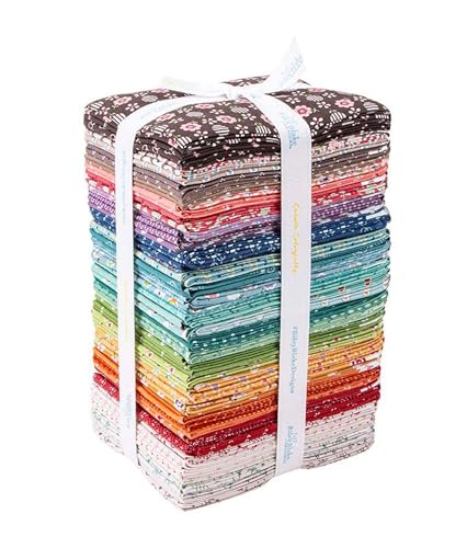 Bee Dots Fat Quarter 50 Piece Bundle FQ-14160-50 by Lori Holt from Riley Blake by The Bundle