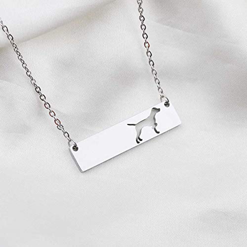 ENSIANTH Dog Lover Gift Dog Necklace Gift fot Dog Owner (German Shorthaired Pointer)