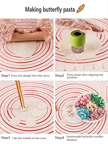 Cofe-BY DIY Veggies Cutter set 12pcs, Flower Star Animals Shapes Mini Fruit Cutters Decorating Kits for Cookies Fondant Cake Decoration Kids Food Bento Box Baking Supplies Home Essentials