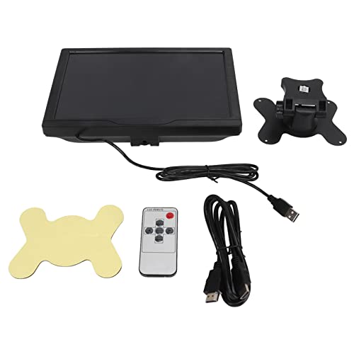 CHICIRIS 10.1 Inch Monitor, Dual Loudspeakers HD Display Adjustable Bracket for Home (US Plug)