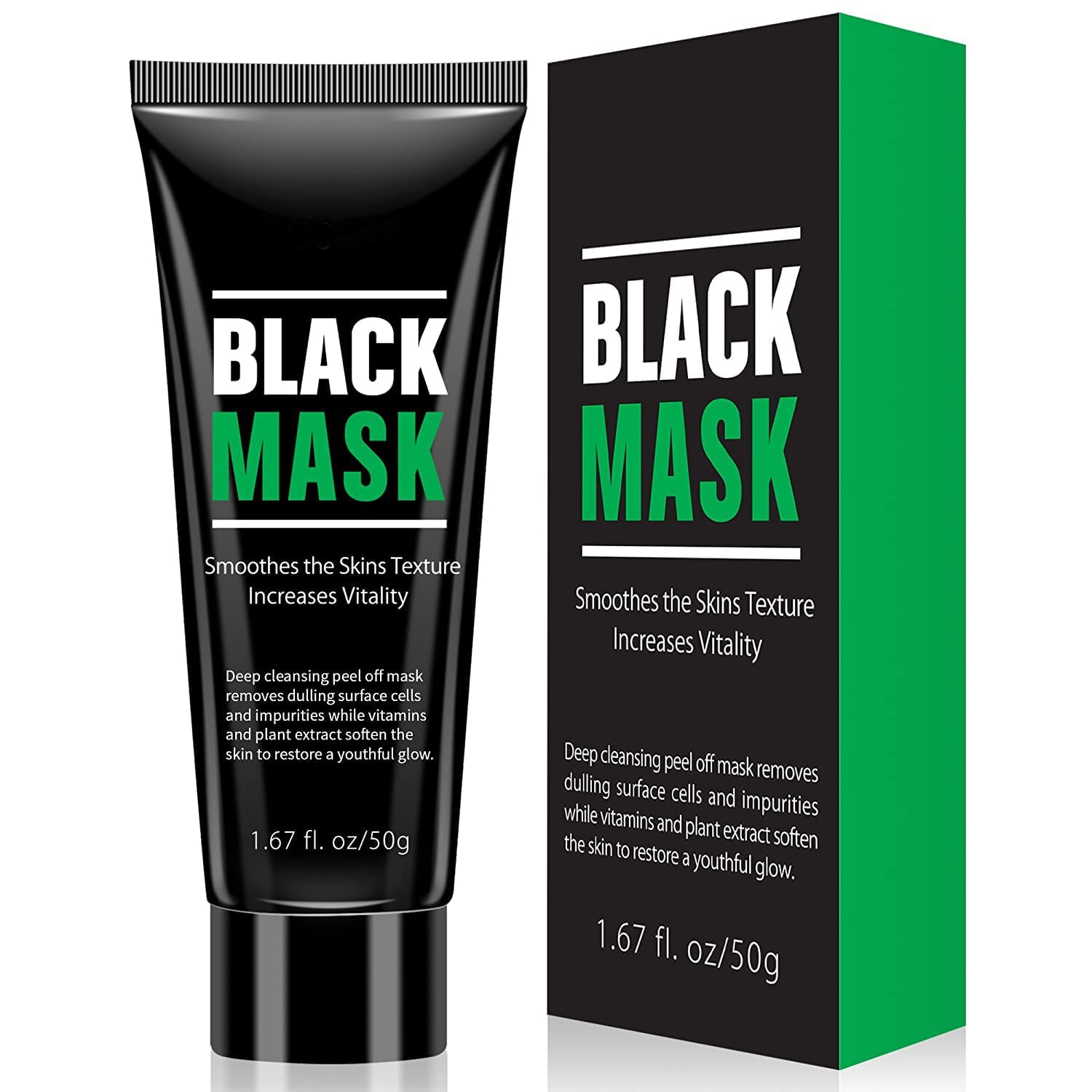 Blackhead Remover Mask, Charcoal Face Mask, Peel Off Face Mask For Nose Blackhead Remover, Blackhead Mask For All Skin Types