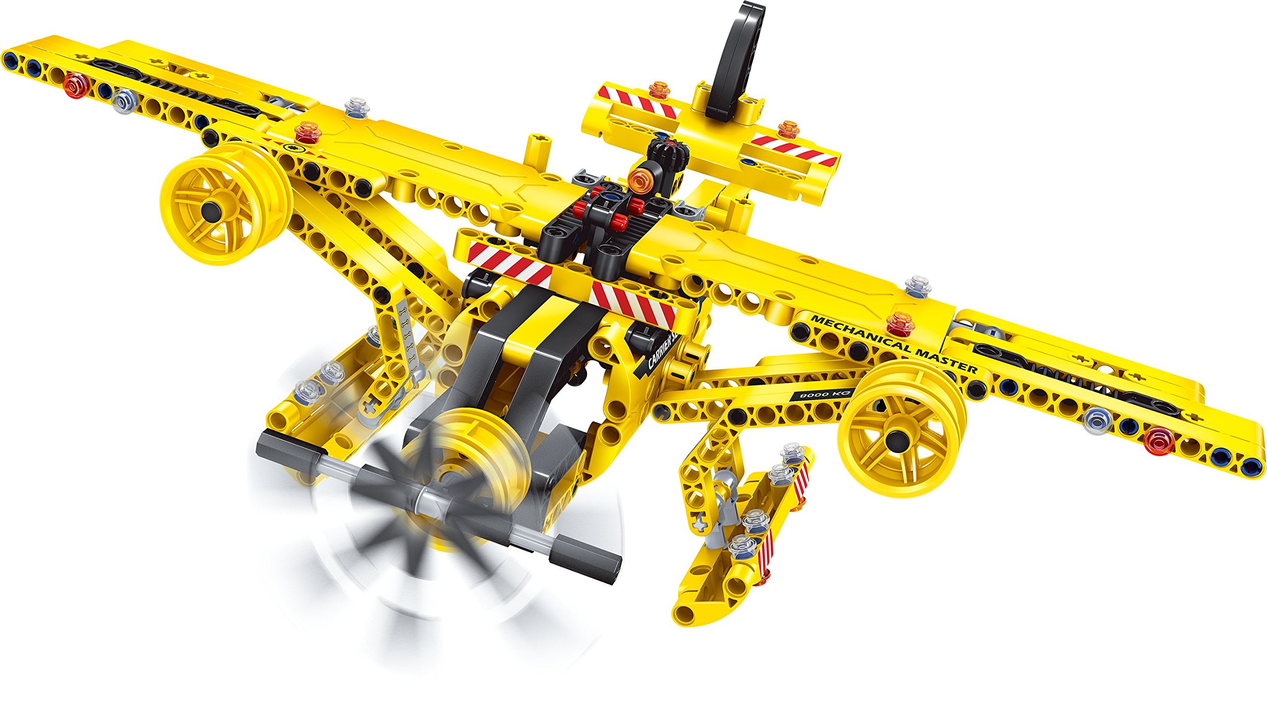 Oakkart STEM Toys Building Sets for Boys 8-12 Build 2in1 Dump Truck or Airplane Construction kit Engineering Sets for Boys STEM Building Set for Kids