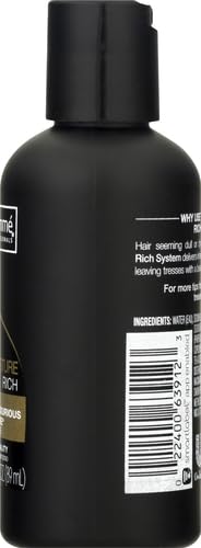 TRESemmé Rich Moisture Hydrating Shampoo for Dry Hair Formulated With Pro Style Technology 3 Fl Oz