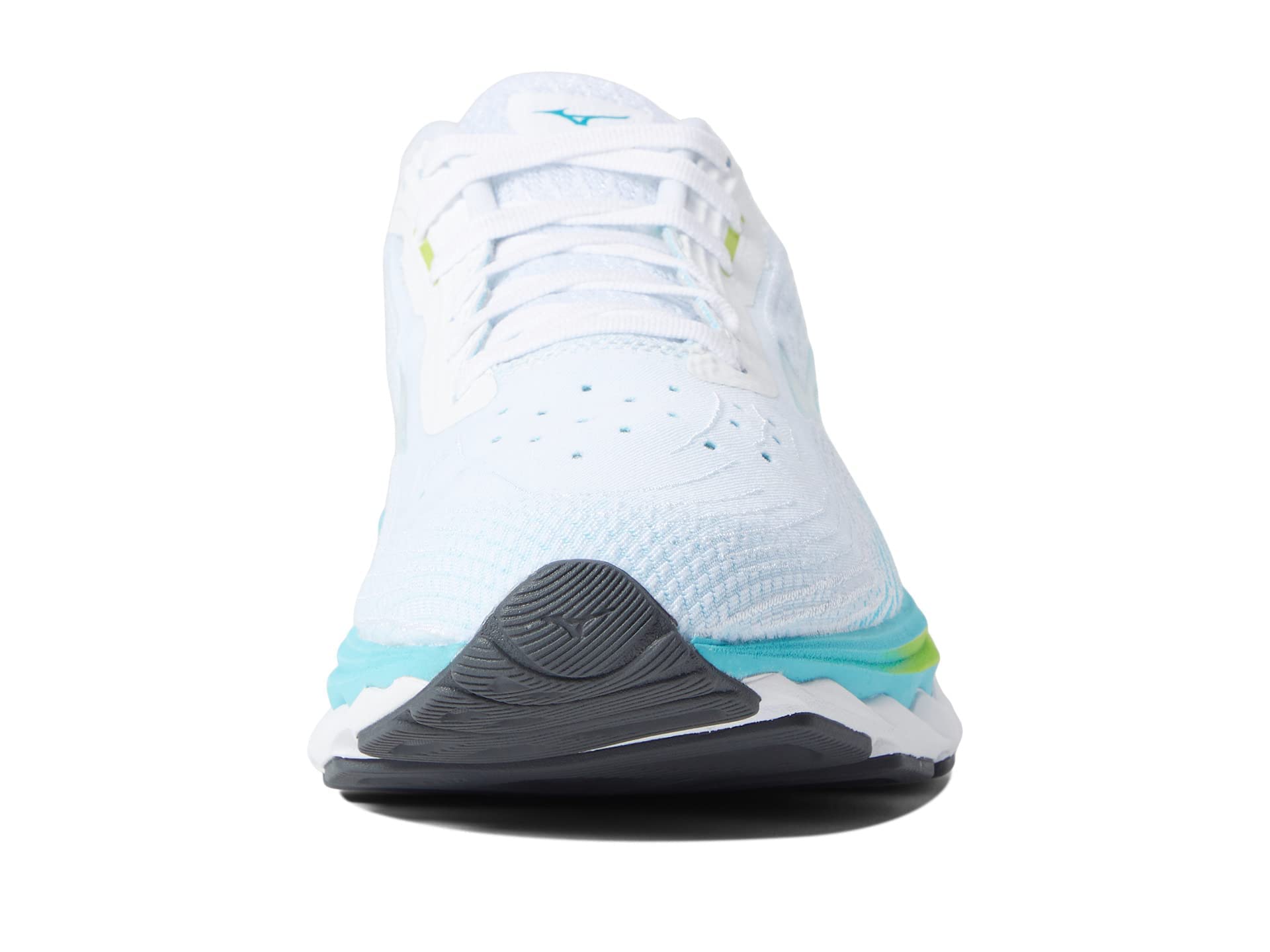 Mizuno Women's Wave Rider 25 Sneaker, White, 9.5