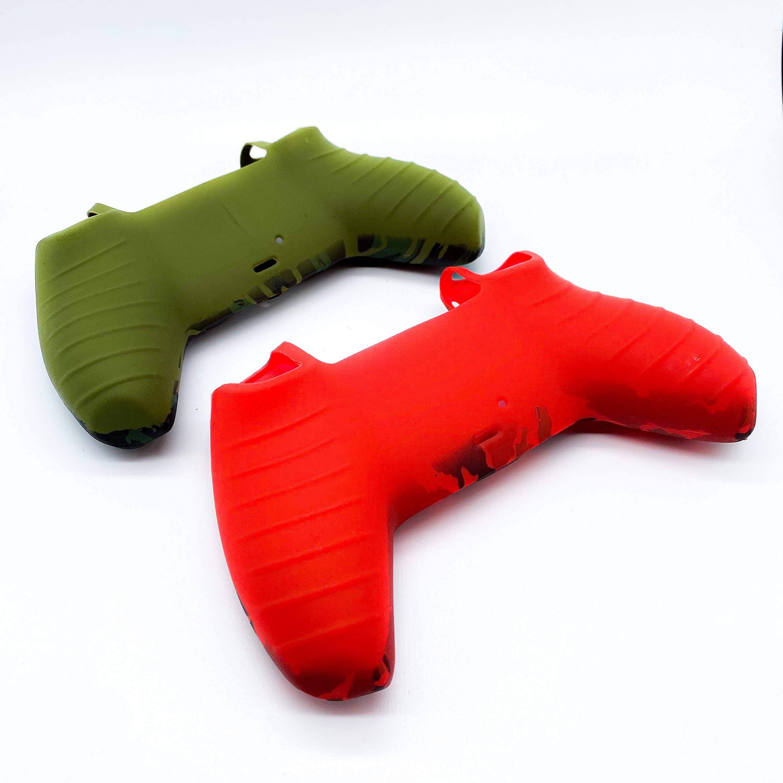 Lox Central - Silicone Gel Controller Cover Skin Protector Compatible for PlayStation 5 PS5 (2X Controller) (Spray Paint and Splash) Leave a Review