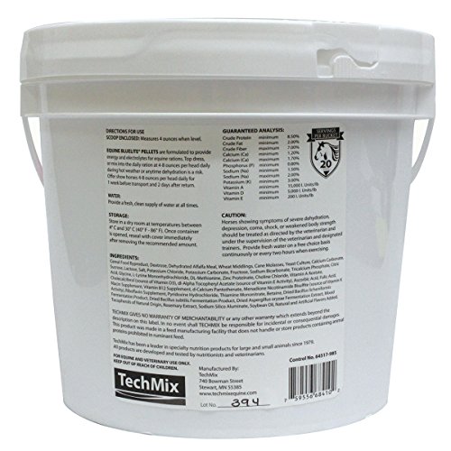 Techmix Equine BlueLite Pellets 5lb 5LB