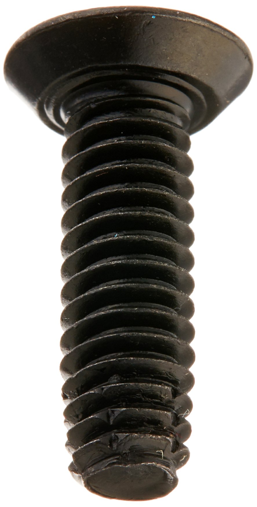 Small Parts 1212FPUB Steel Thread Cutting Screw, Black Oxide Finish, 82 Degree Flat Undercut Head, Phillips Drive, Type F, #12-24 Thread Size, 3/4" Length (Pack of 50)