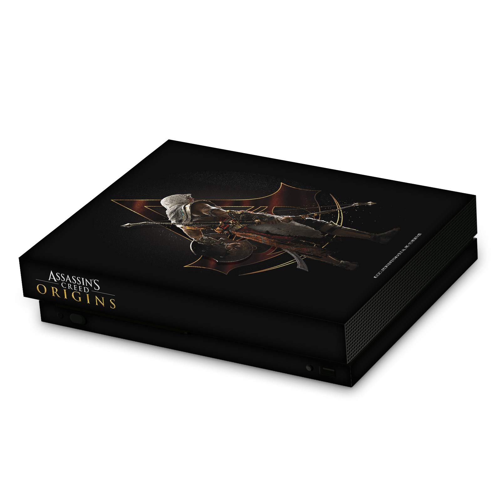 Head Case Designs Officially Licensed Assassin's Creed Bayek Crest Origins Character Art Matte Vinyl Sticker Gaming Skin Case Cover Compatible With Xbox One X Console