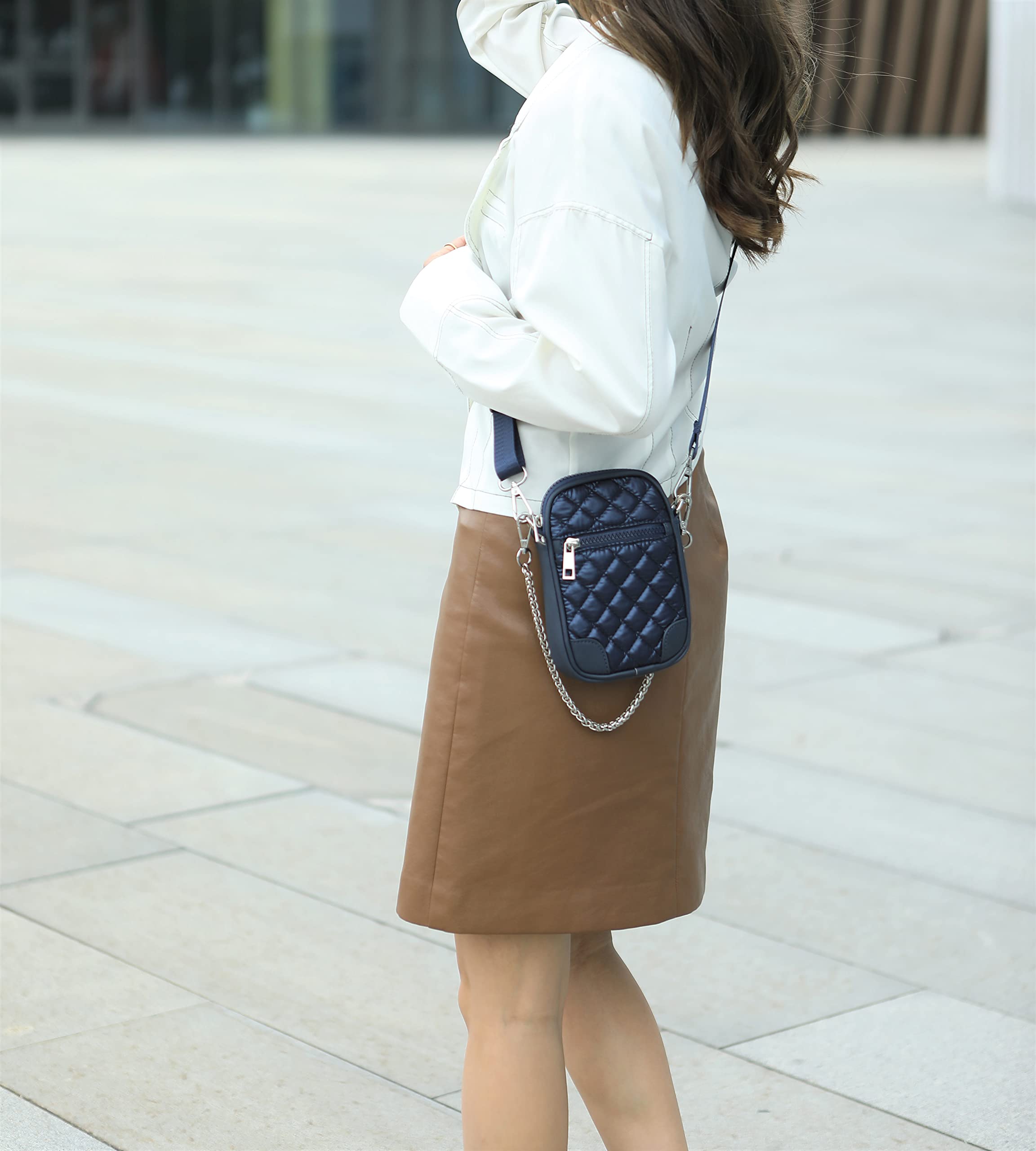 MKF Collection Crossbody bags for woman shoulder cell phone wallet purse
