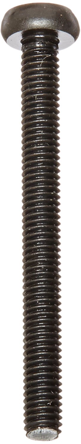 Small Parts M330D7985AB Steel Pan Head Machine Screw, Black Oxide Finish, Meets DIN 7985, #1 Phillips Drive, M3-0.5 Thread Size, 30 mm Length, Fully Threaded, Import (Pack of 100)