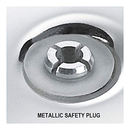 Prestige 3.3-Liter Deluxe Alpha Induction Base Stainless Steel Baby Handi, Small, 8"D x 13"W x 6"H, Silver