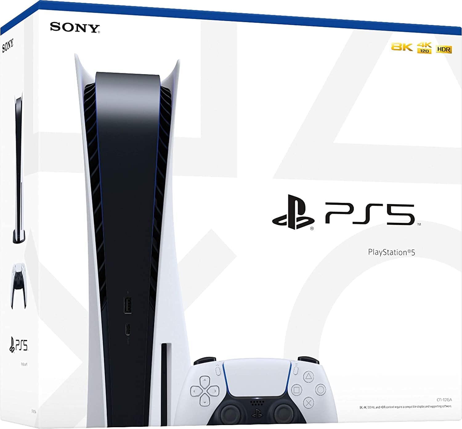 Playstation 5 Disc Version PS5 Console Bundle with Marvel's Spider-Man with U Deal HDMI (Renewed)
