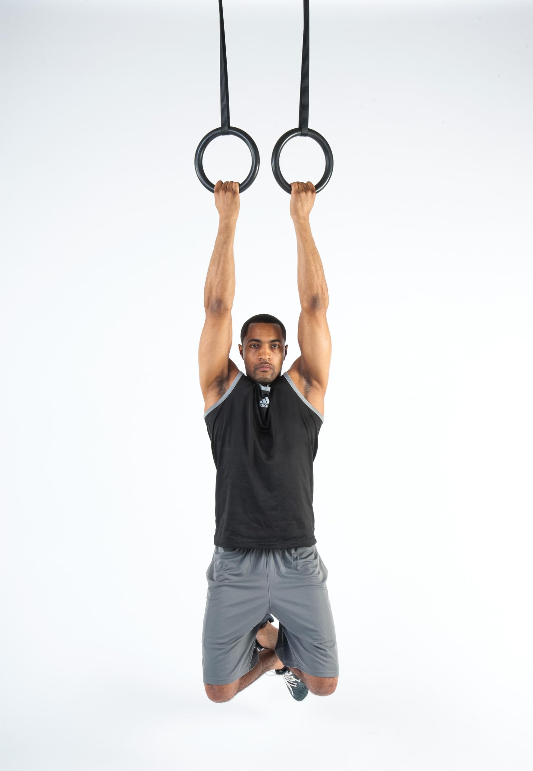 Black Mountain Products 1200lbs Rated Multi-Use Exercise Gymnastics Rings