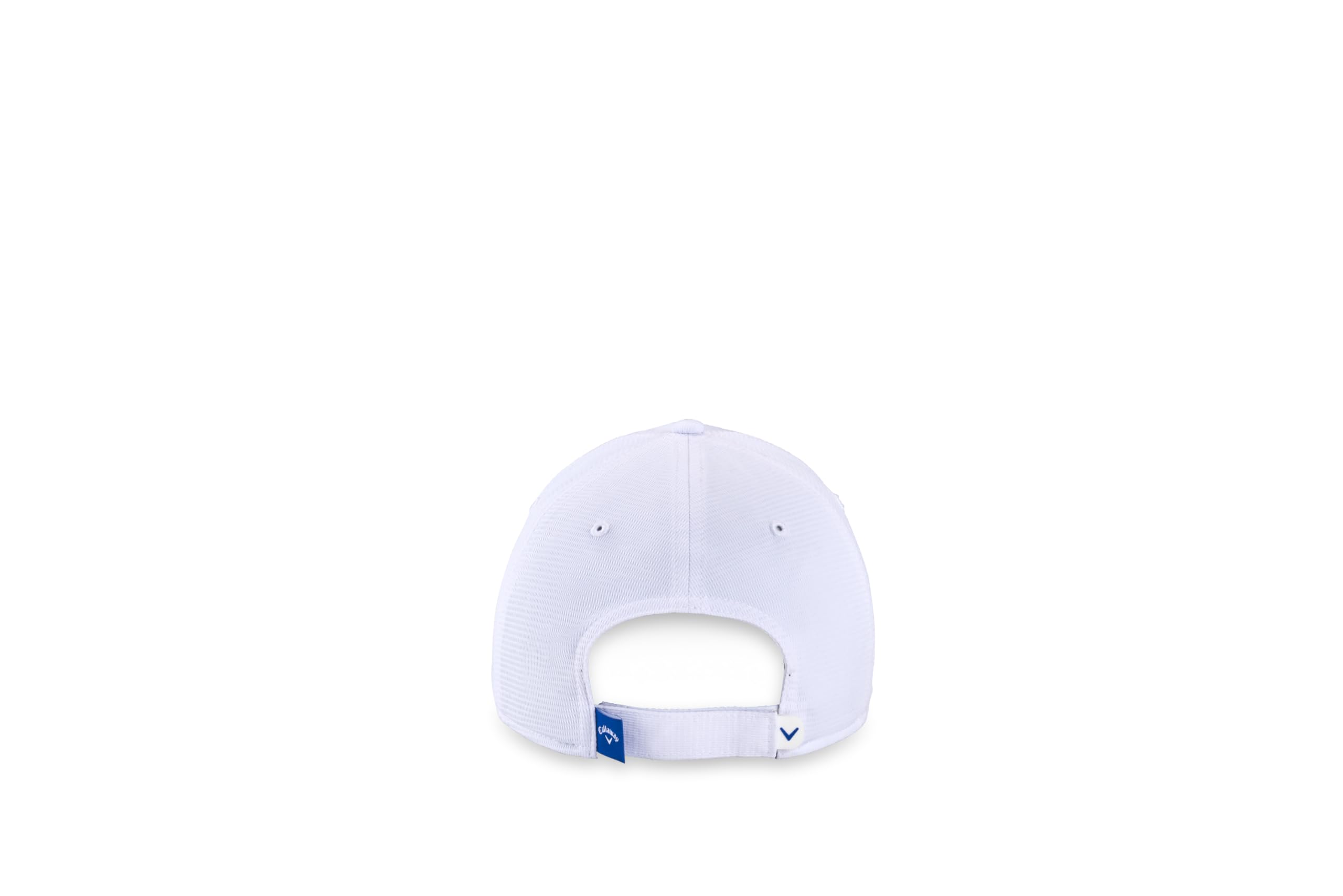 Callaway Unisex Adult Baseball Cap, White/Deep Cobalt