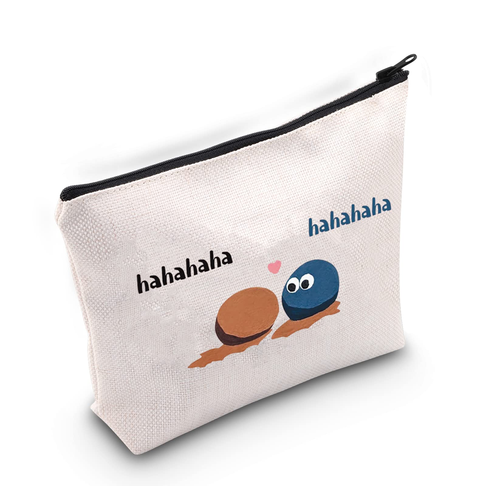 BLUPARK Everything Everywhere All At Once Rock Gift Funny Rock Cosmetic Bag Movie Inspired Zipper Pouch Just be a Rock Gift (hahahaha Rock)