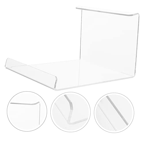 iplusmile 1pc Pot Display Rack Cutting Board Rack Frying Pan Storage Frying Pan Table Stand Plastic Display Stands Plastic Dish Pan Clear Display Stand Frying Pan Display Rack Bracket Simple