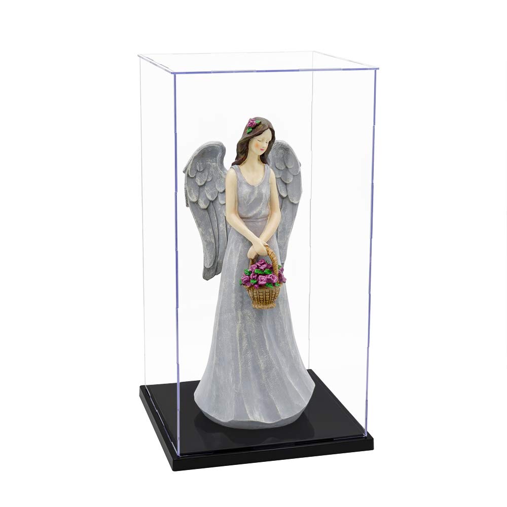 Odoria Clear Acrylic Assembly Required Display Box Case 15.7" High Dustproof Figure Display