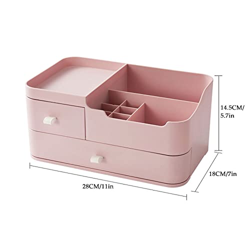 FIZZOQI Large-Capacity Storage Rack Multi-Functional Drawer Cosmetics Storage Rack Lady Lipstick Skin Care Products Storage Rack Eyebrow Pencil Jewelry Storage Rack