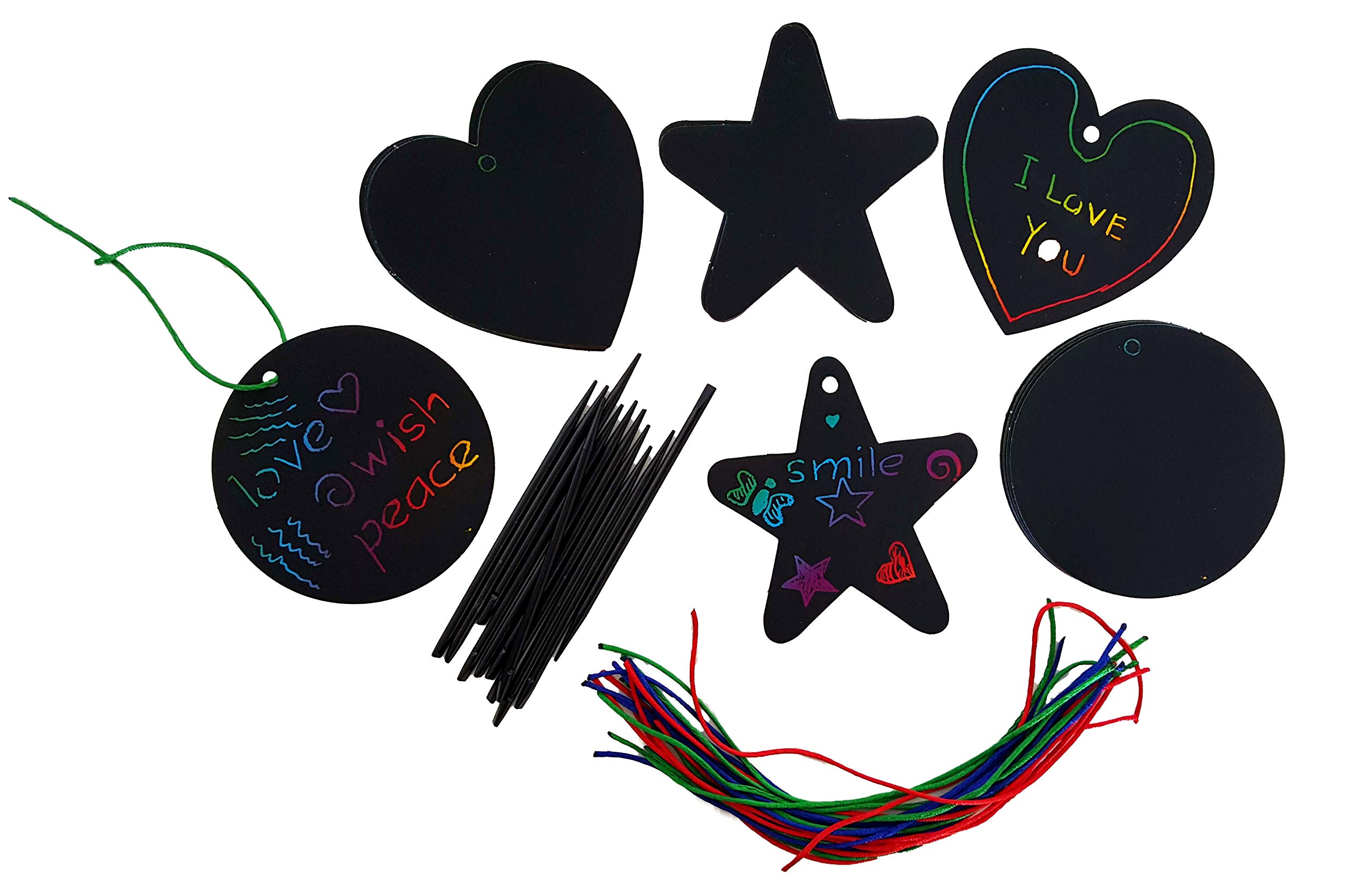 Magic Color Scratch Art, by Dondor (Christmas Ornaments)